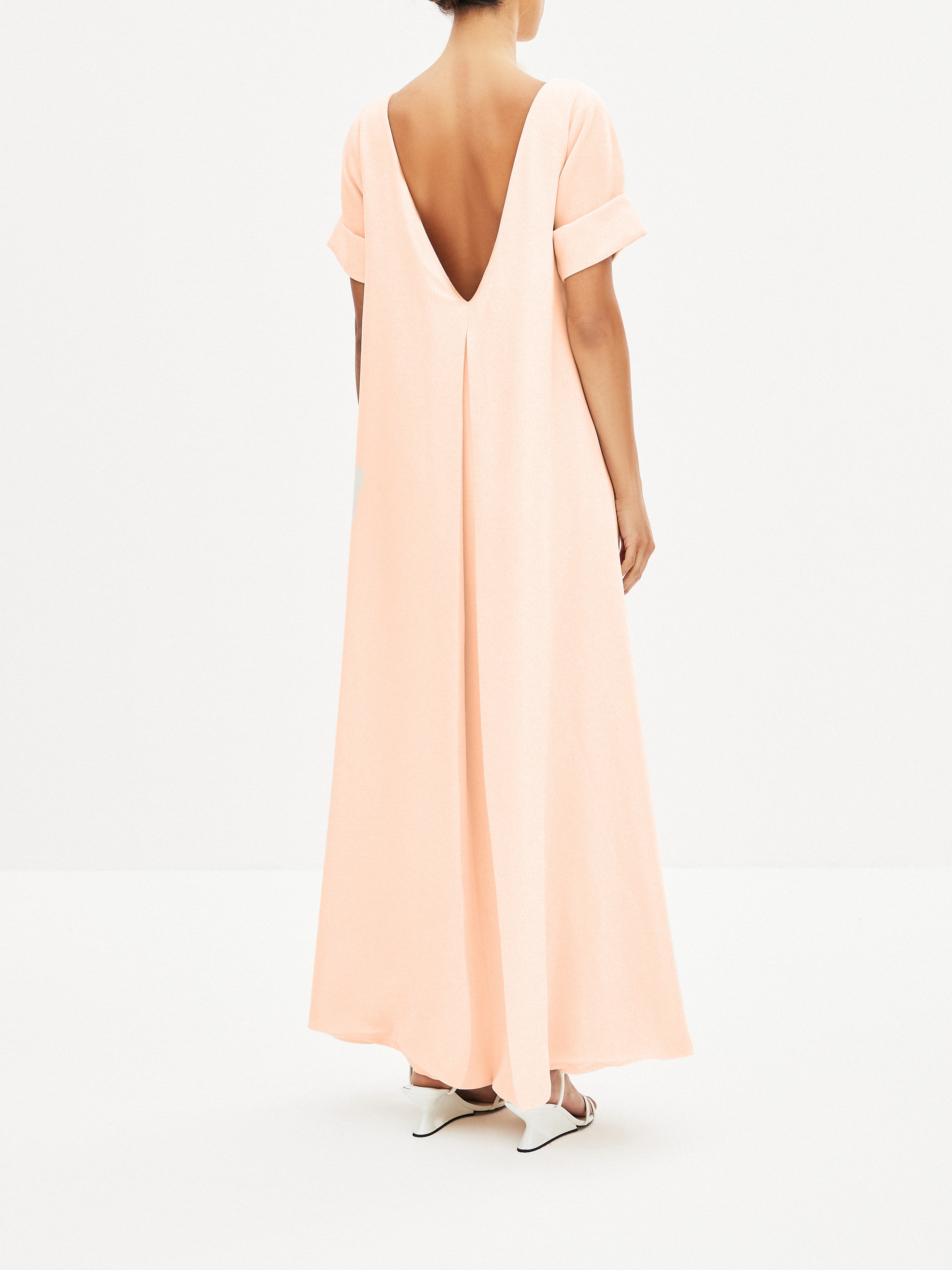 Light Peach Dress - Nazik